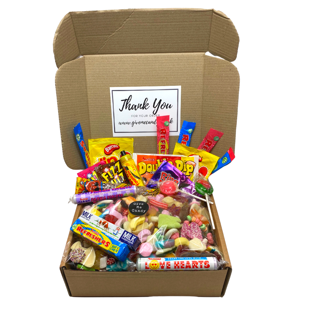 JUMBO BRITISH RETRO SWEET BOX – Give Me Candy