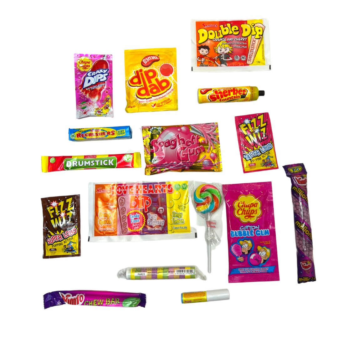 MEDIUM BRITISH RETRO SWEET BOX – Give Me Candy